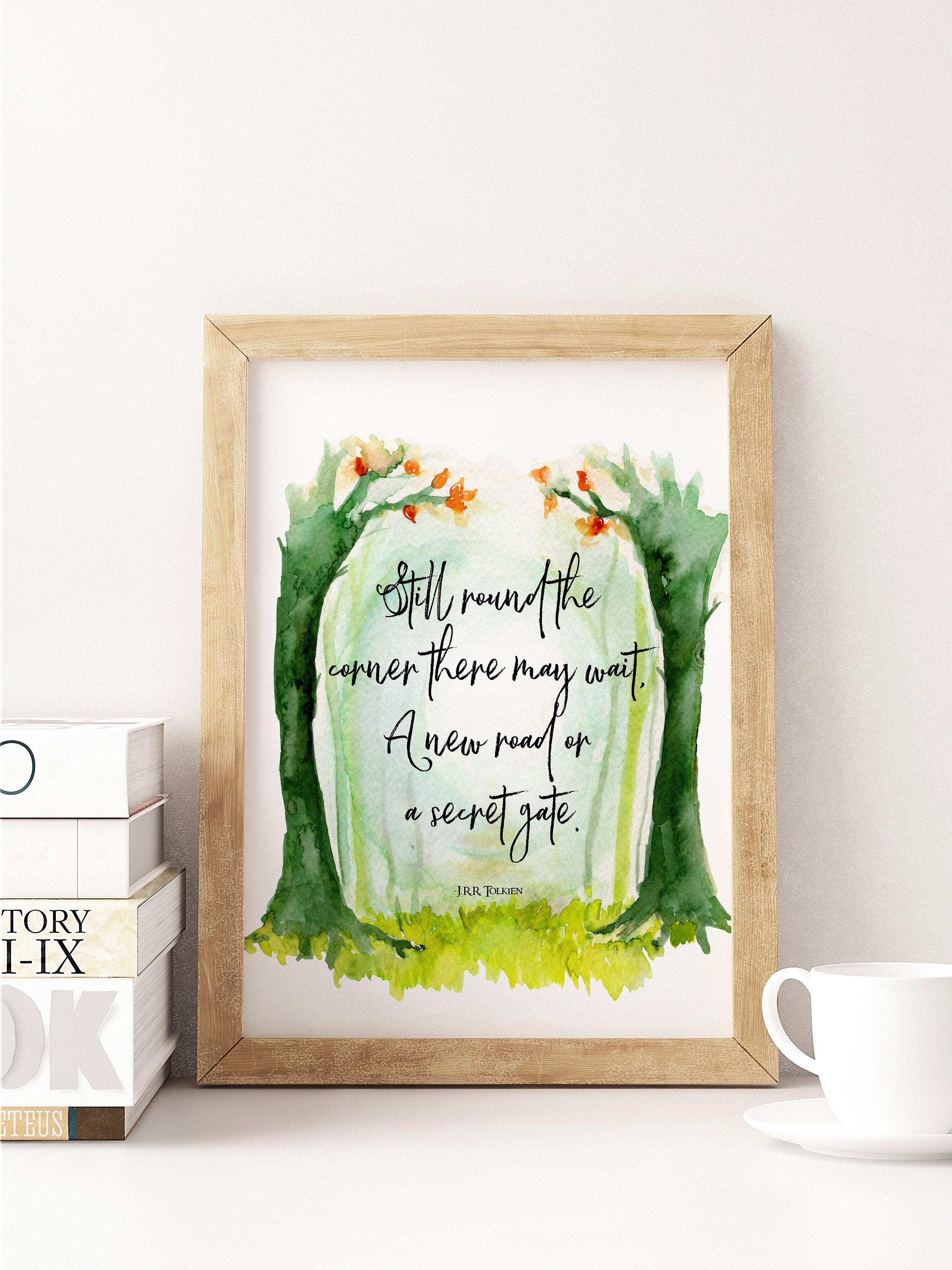 Jrr Tolkien Jrr Tolkien Print Jrr Tolkien Quote Lord of the - Etsy