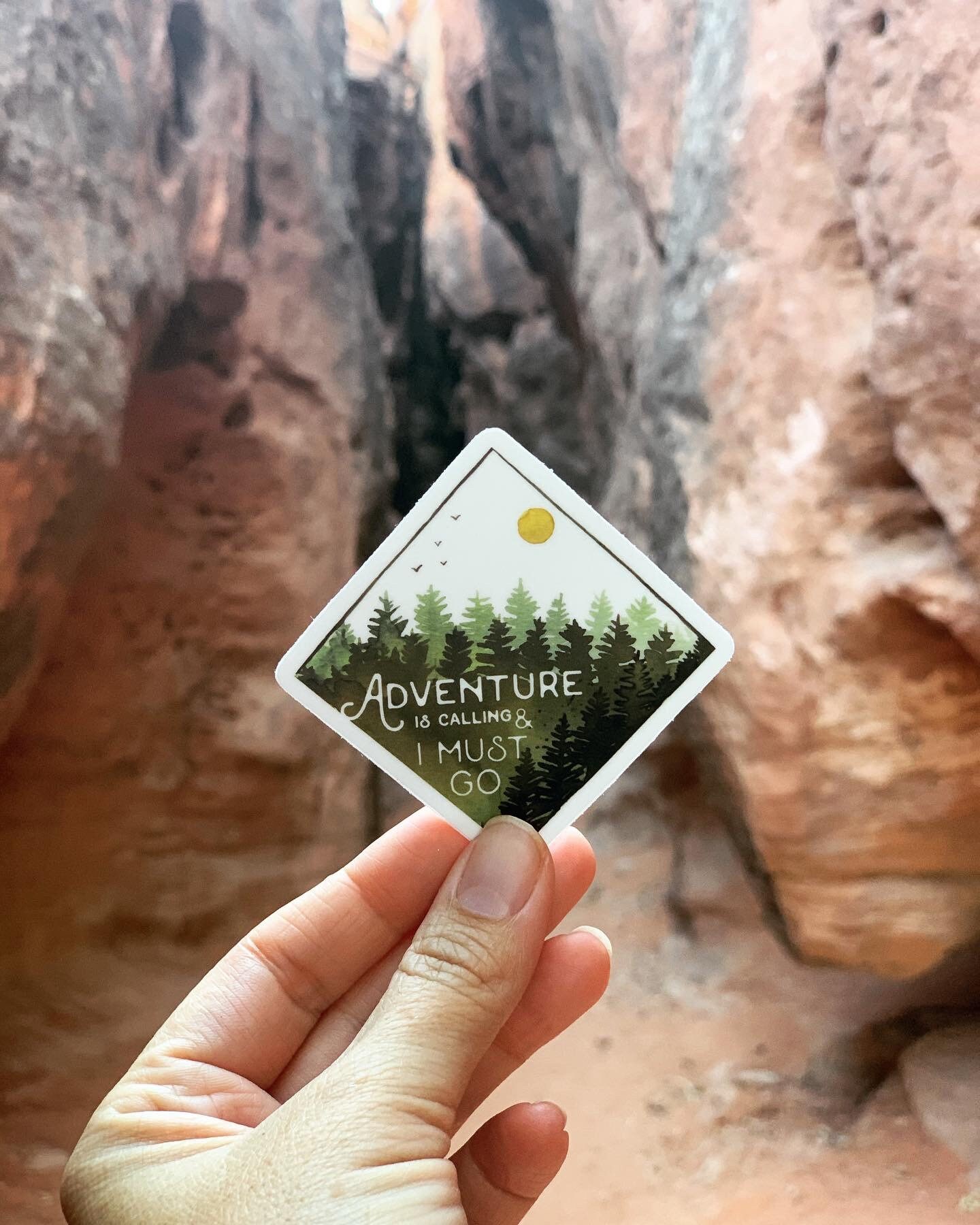Adventure sticker adventure is calling and I must go travel | Etsy