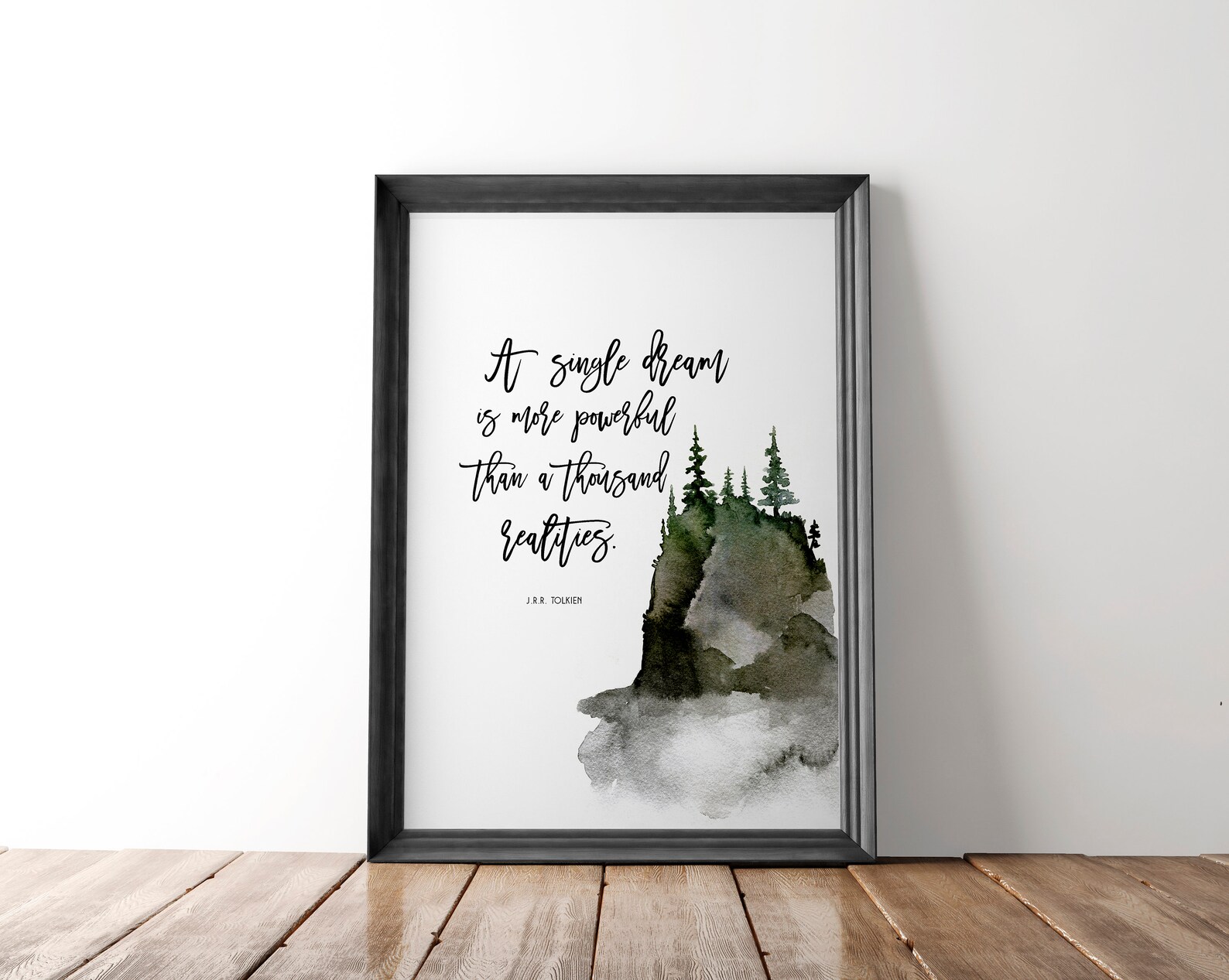 Jrr Tolkien Jrr Tolkien Print Jrr Tolkien Quote Lord of the | Etsy