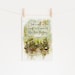 I Took a Walk in the Woods, Watercolor Forest Art, Inspirational Quote ...