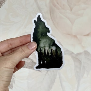 Wolf Sticker, Wolf Image, Howling Wolf, Sticker Art, Wolf Sticker Art ...