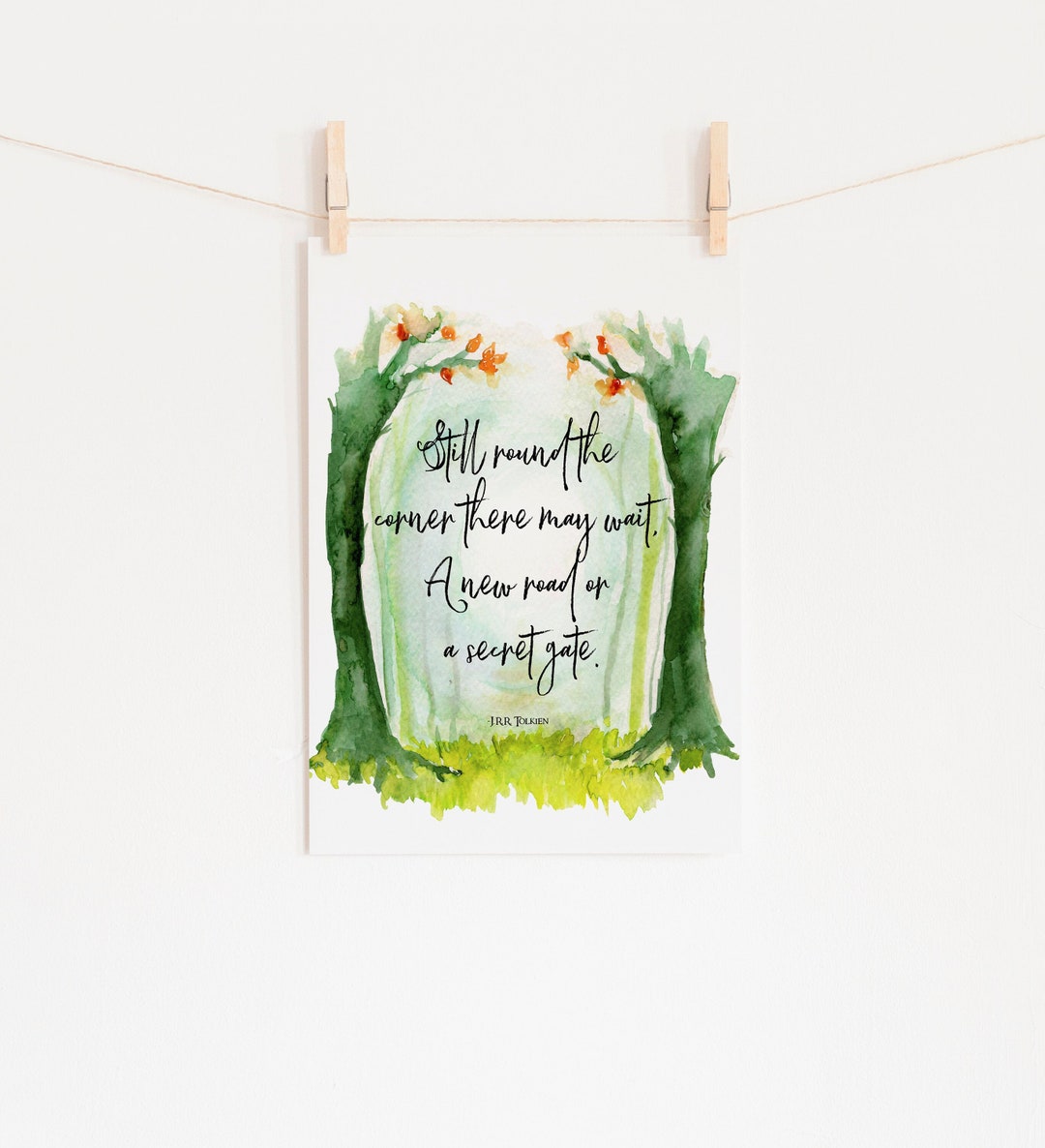 Jrr Tolkien, Jrr Tolkien Print, Jrr Tolkien Quote, Lord of the Rings ...