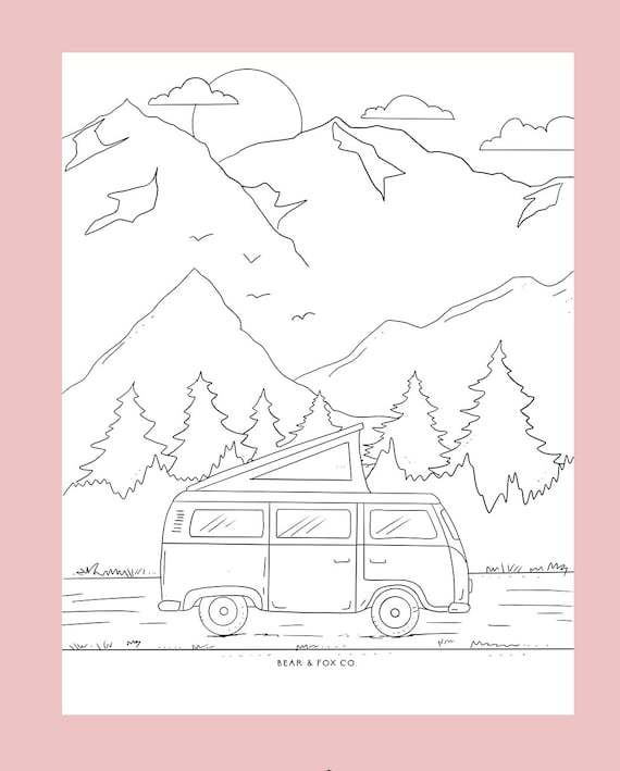 Coloring Pages Outdoors