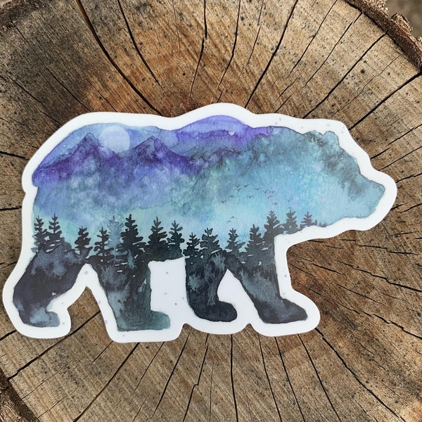 Stickers Watercolor - Etsy