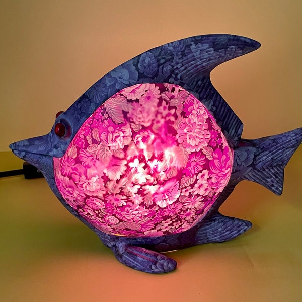 Fish Lamp - Etsy