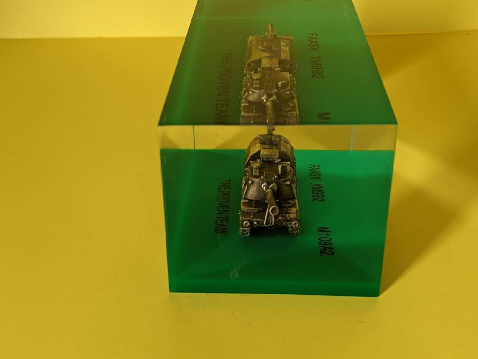 Vintage US Army Tank Paperweight the Proven Team - Etsy