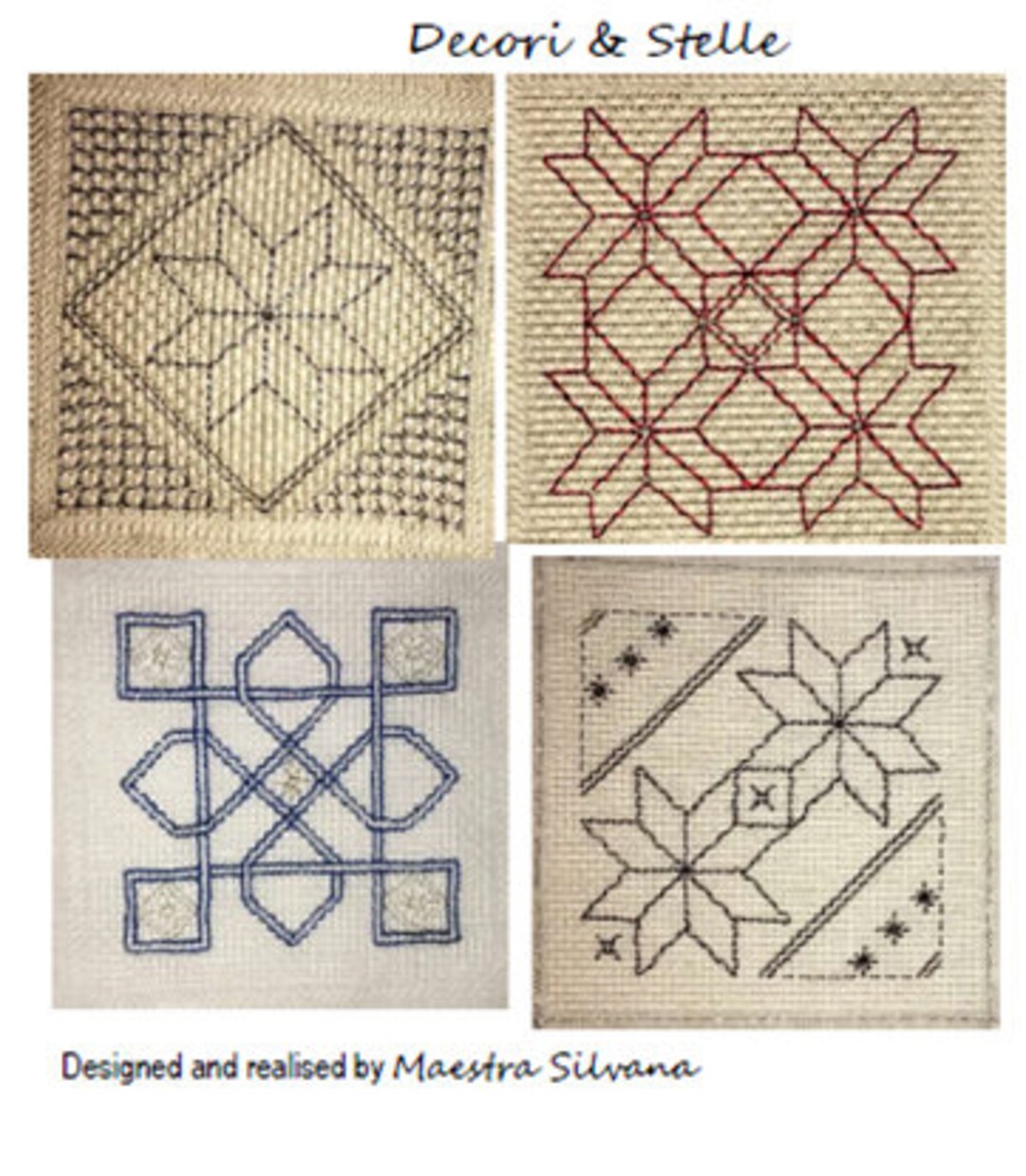 6 PATTERNS PDF Stars PDF Pattern Stars and Decor - Etsy