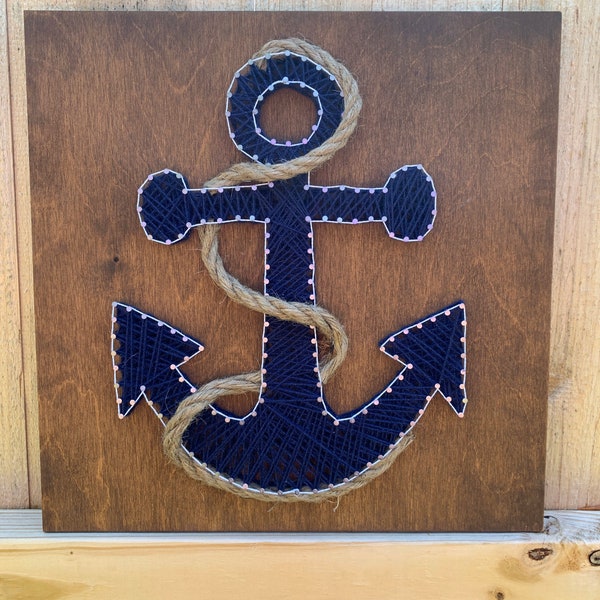 Anchor String Art - Etsy