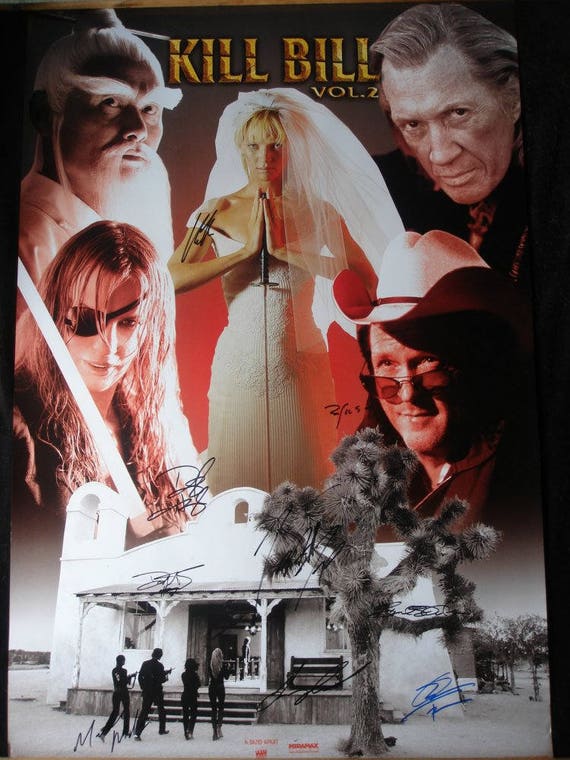 KILL BILL THE BRIDE 36 X 24 POSTER Art Posters Art