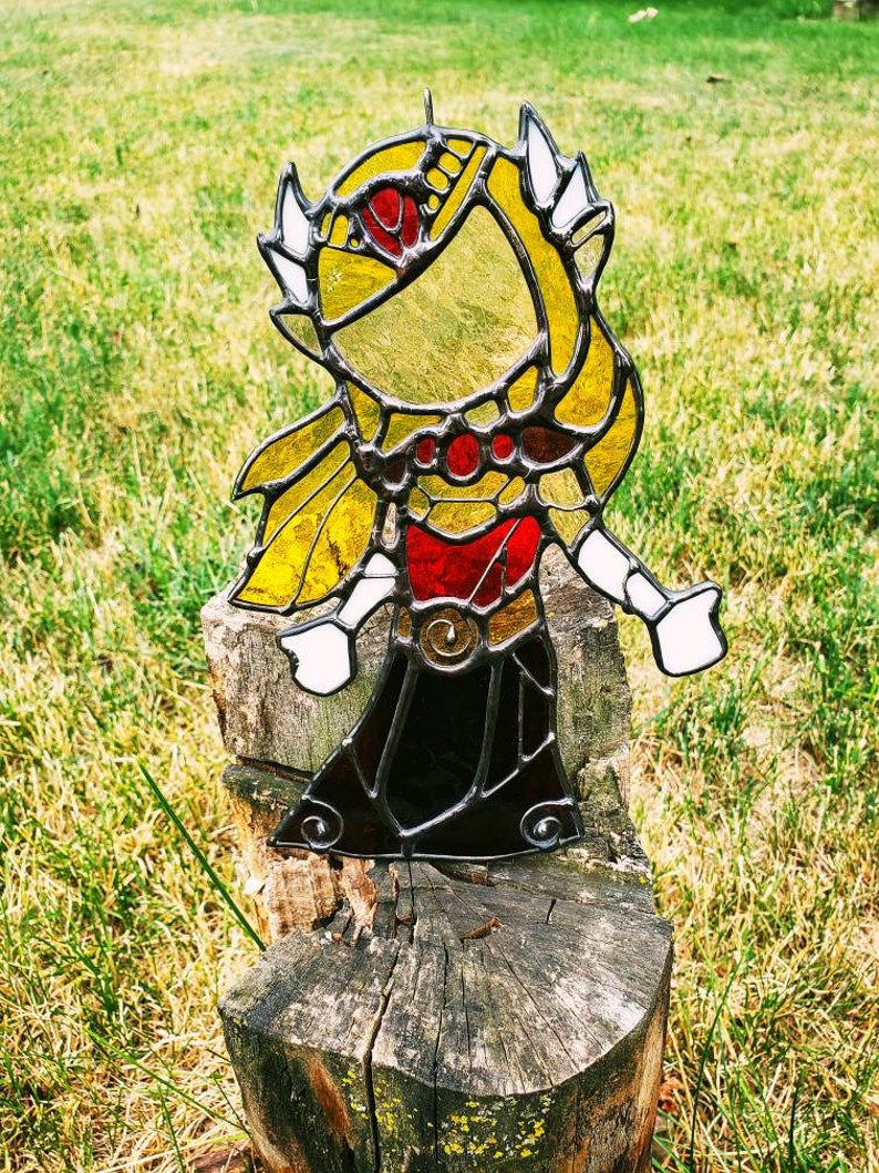 Stained Glass Zelda the Legend of Zelda: the Wind Waker - Etsy