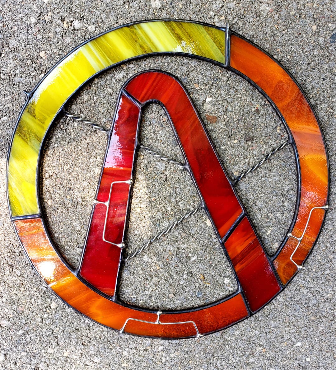 Stained Glass Vault Symbol - Etsy