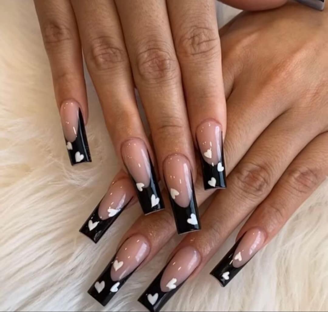 Fancy French Tip Nails