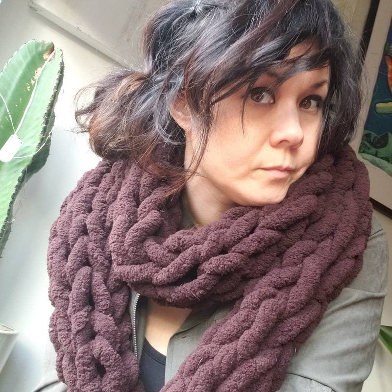 Chunky Scarf - Etsy