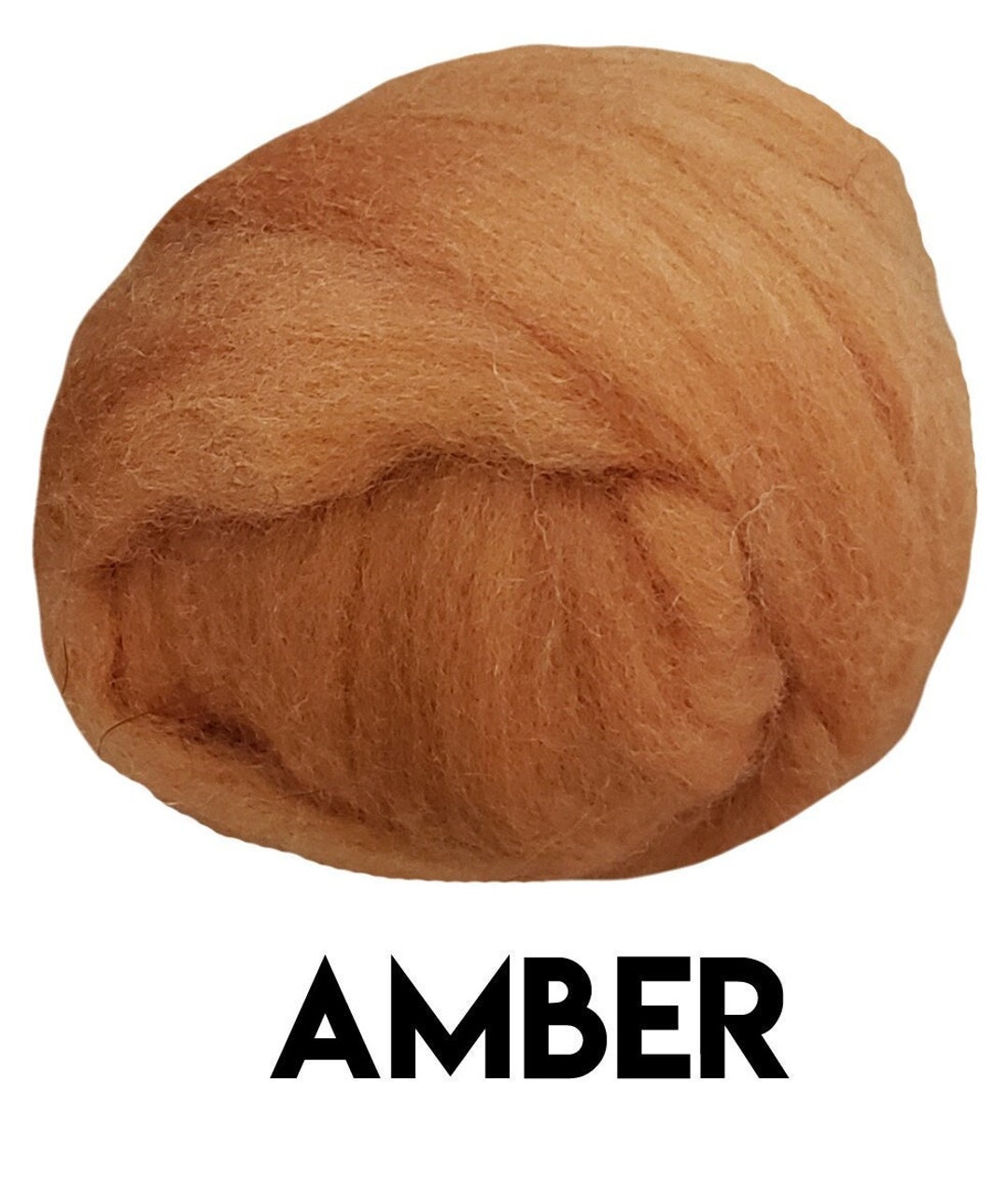 AMBER 1 Oz , 2 Oz, Merino, Chunky Wool Roving,arm Knitting Chunky ...