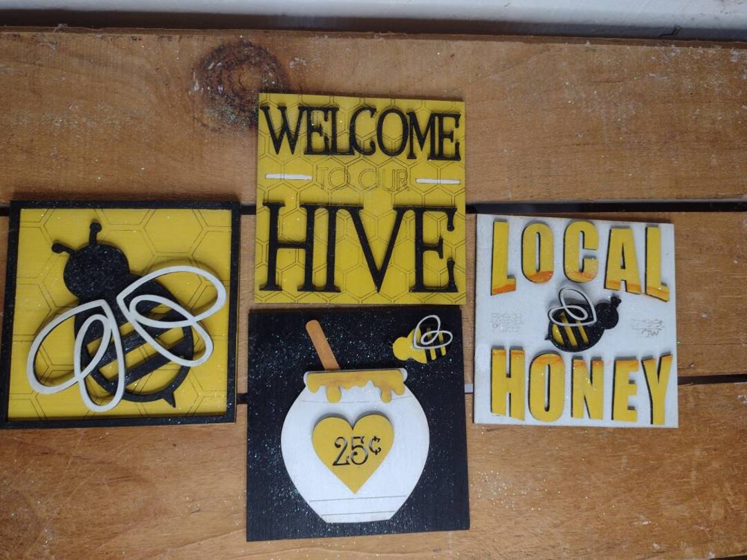 Bee Hive Tiles for Interchangable Ladder and Frame - Etsy