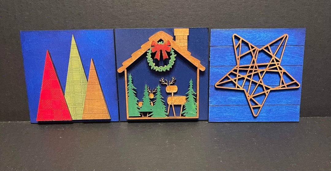 Rustic Farm Tile Set - Etsy