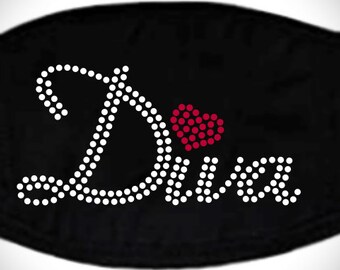 Diva Face Mask | Etsy