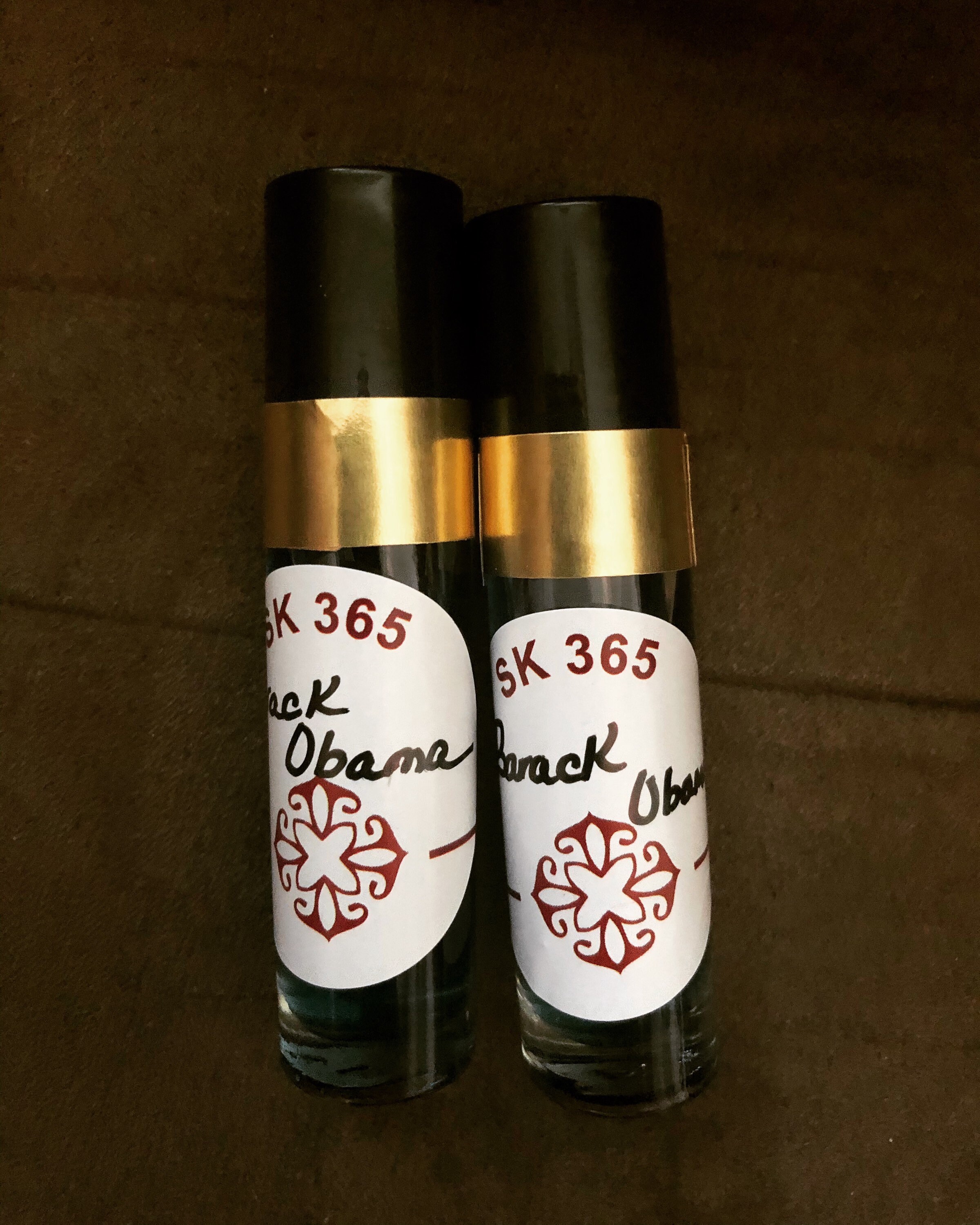 Natural Fragrance Perfume Body Oil Roll on Bottle Barack Obama for Men ...