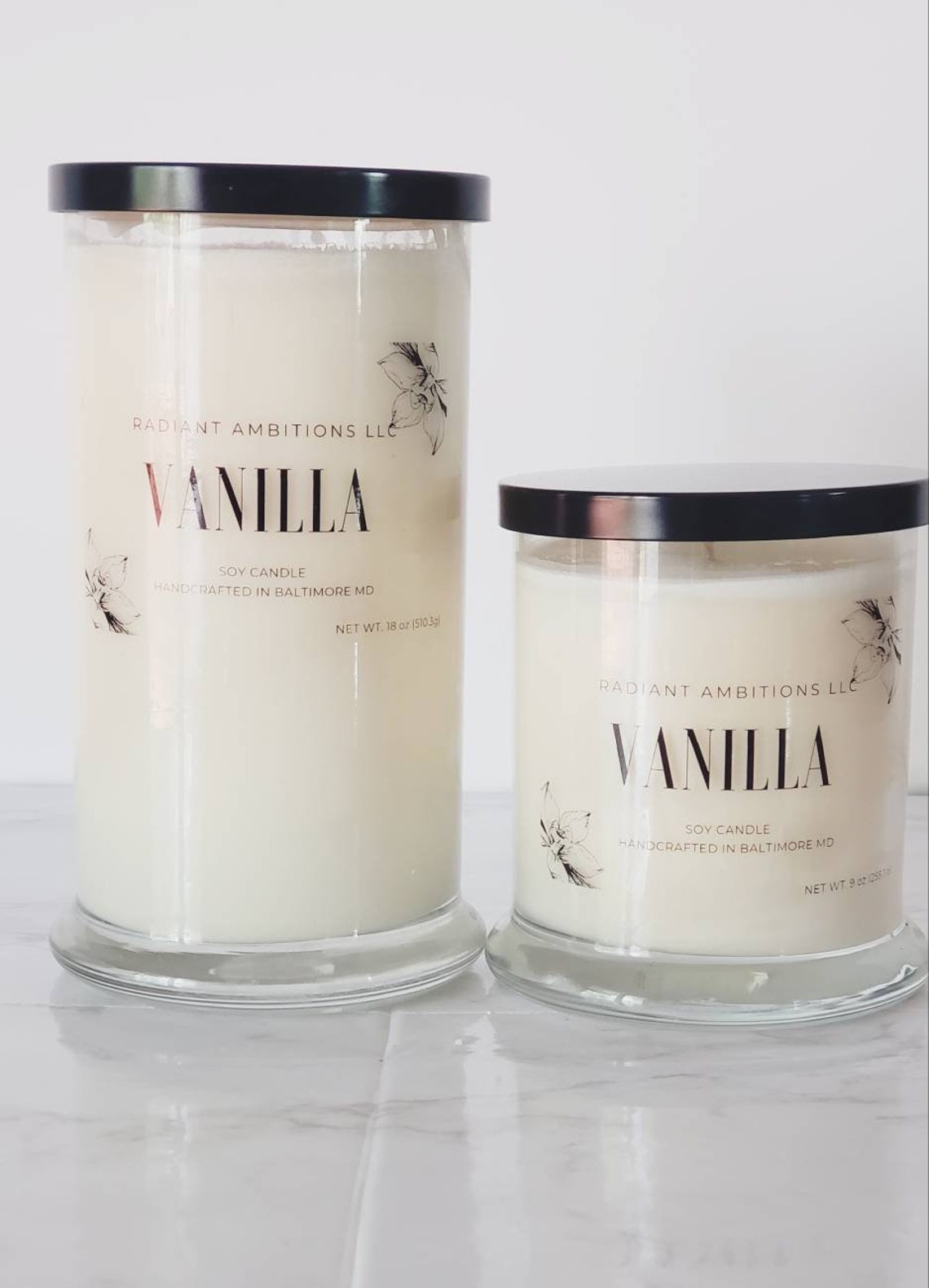 Vanilla Soy Candle - Etsy