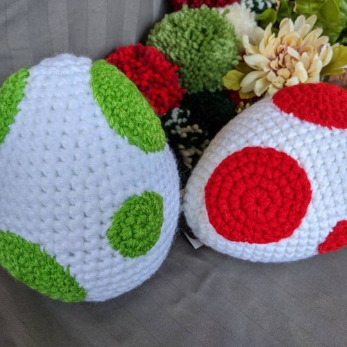 CROCHET PATTERN: Yoshi and Yoshi Egg Pattern PDF - Etsy