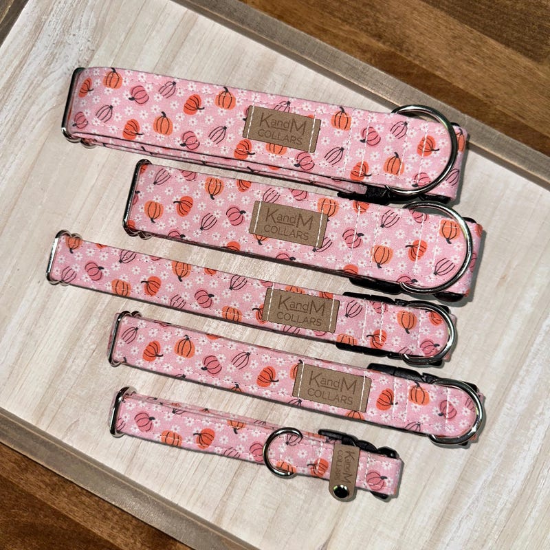 Pink Fall Dog Harness - Etsy