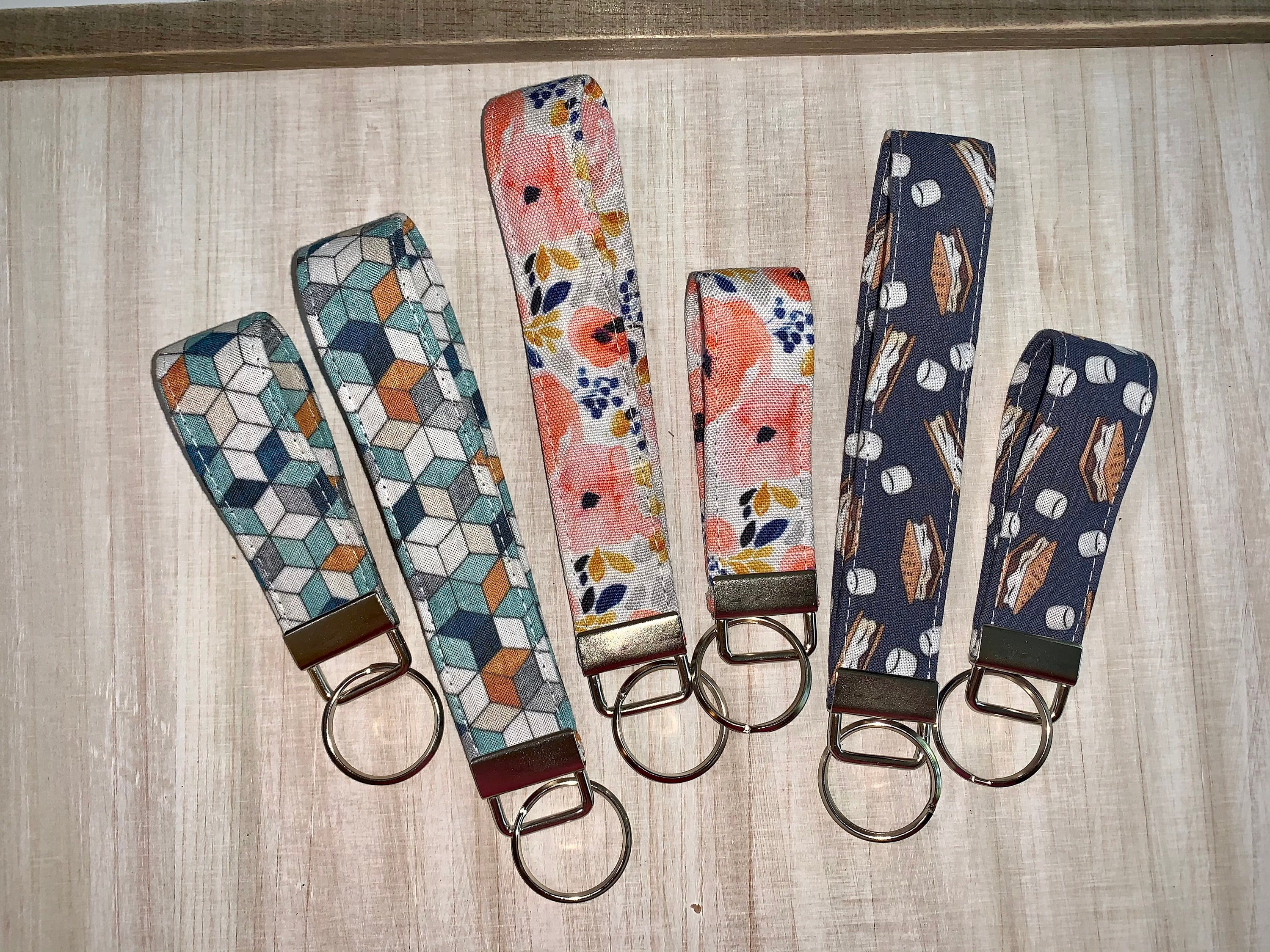 Key Fob Regular and Mini Matching Key Fob Personalizable | Etsy