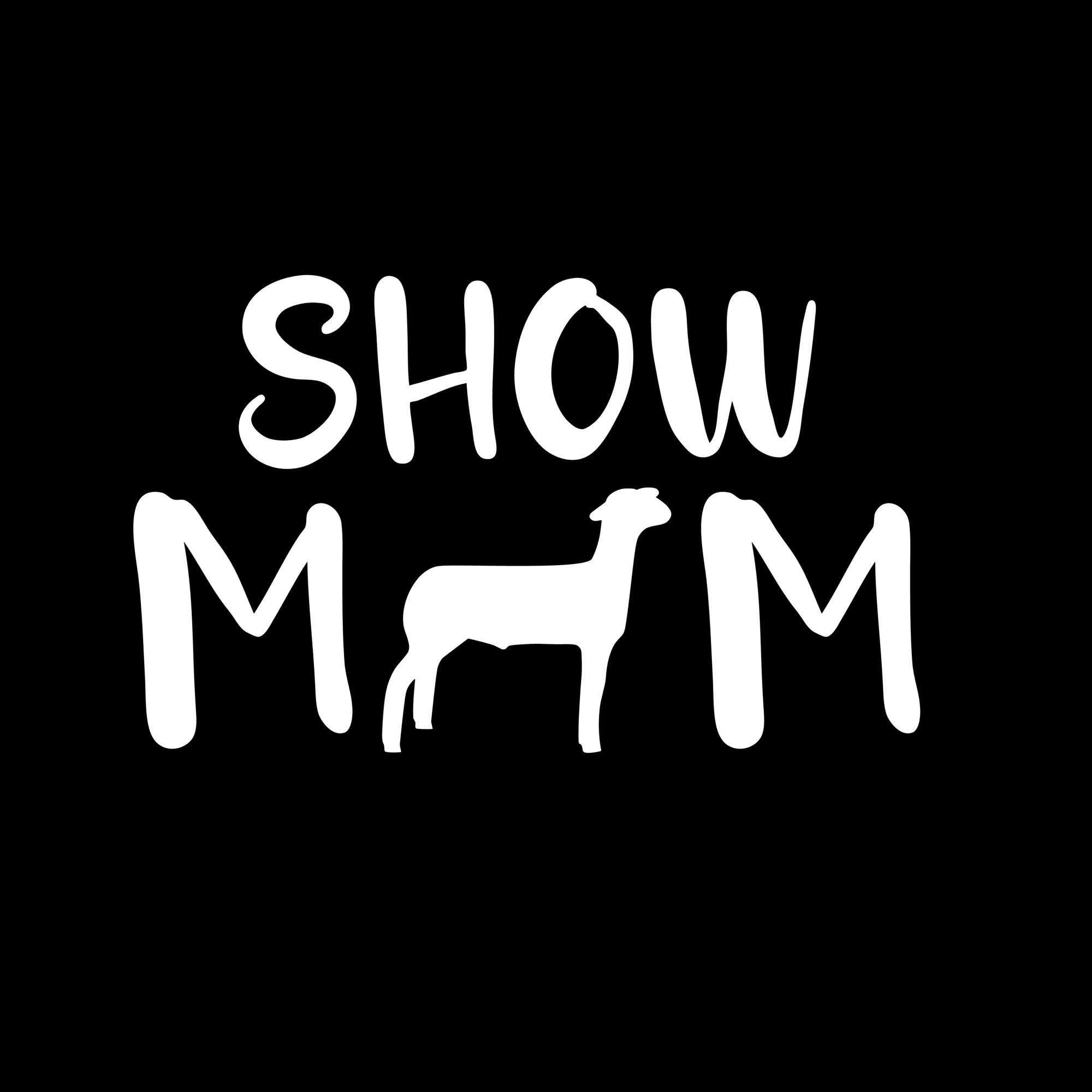 Show Mom Lamb Decal - Etsy