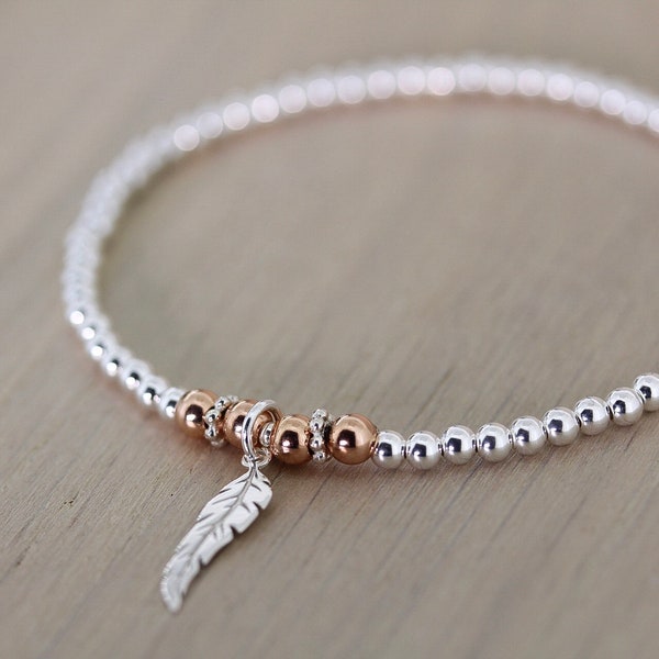 Feather Bracelet - Etsy
