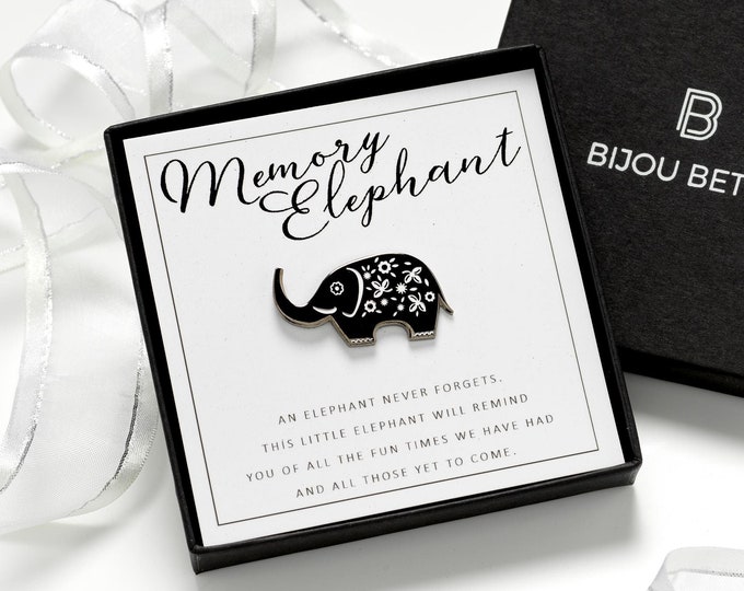 Memory Elephant - Etsy