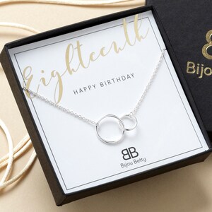 18th Birthday Sterling Silver Necklace or Bracelet Gift - Etsy
