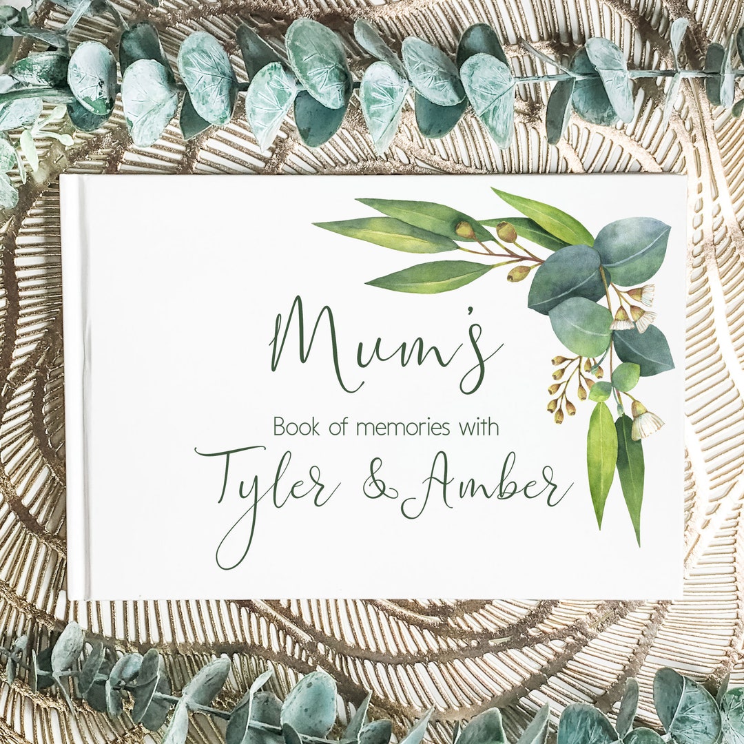 Book Of Memories Memory Book, custom memory book, Personalised ...