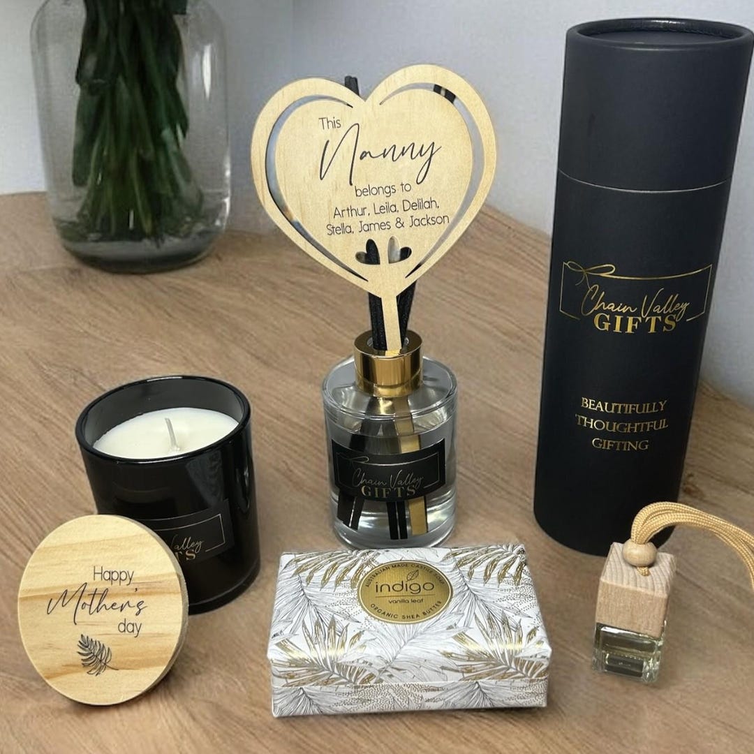 Personalised Diffuser Hamper Mothers Day Gift | Gift for Grandmother - Etsy