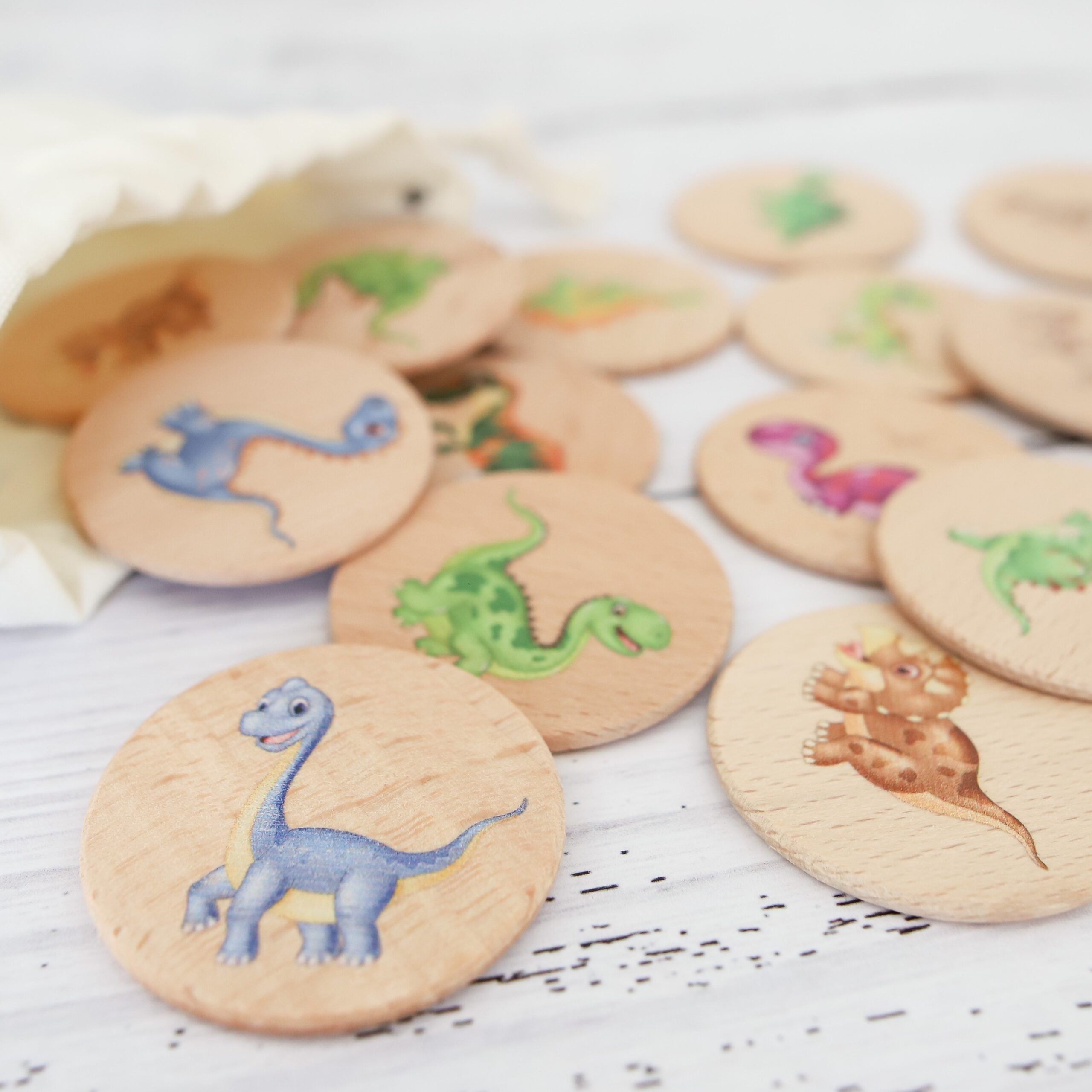 Dinosaur Memory Game Memory Game for Kids Custom Wooden - Etsy Australia