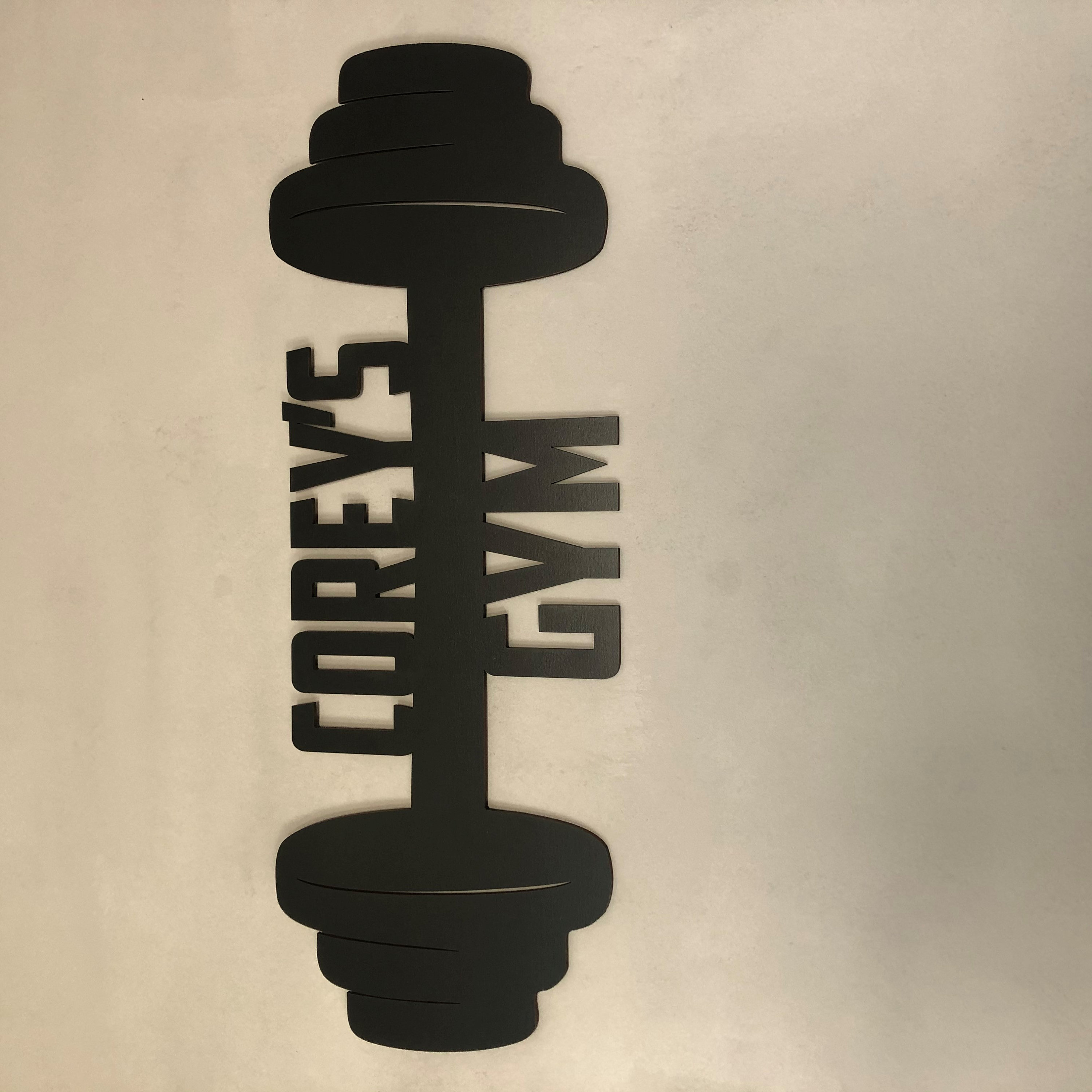 Custom Gym Sign Personalised Home Gym Sign Father's Day - Etsy