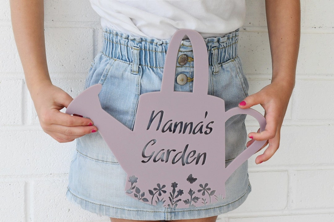 Custom Garden Sign, Personalised Garden Sign, Mother's Day Gift, Garden ...