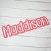 Personalised Laser Cut Double Layer Name Sign / Kids Name Sign / Wooden ...