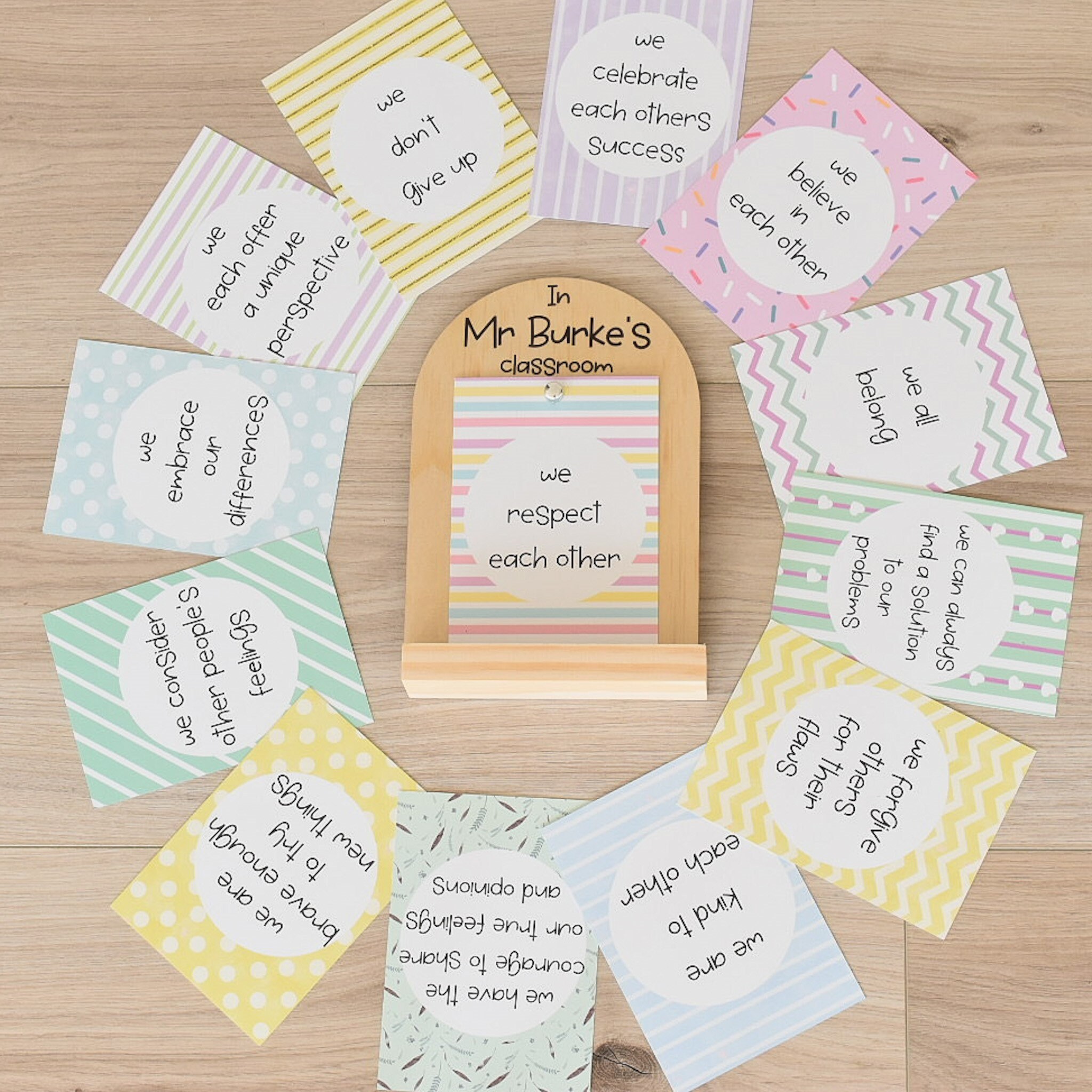 In This Classroom Affirmation Set Personalised Teacher Gifts - Etsy