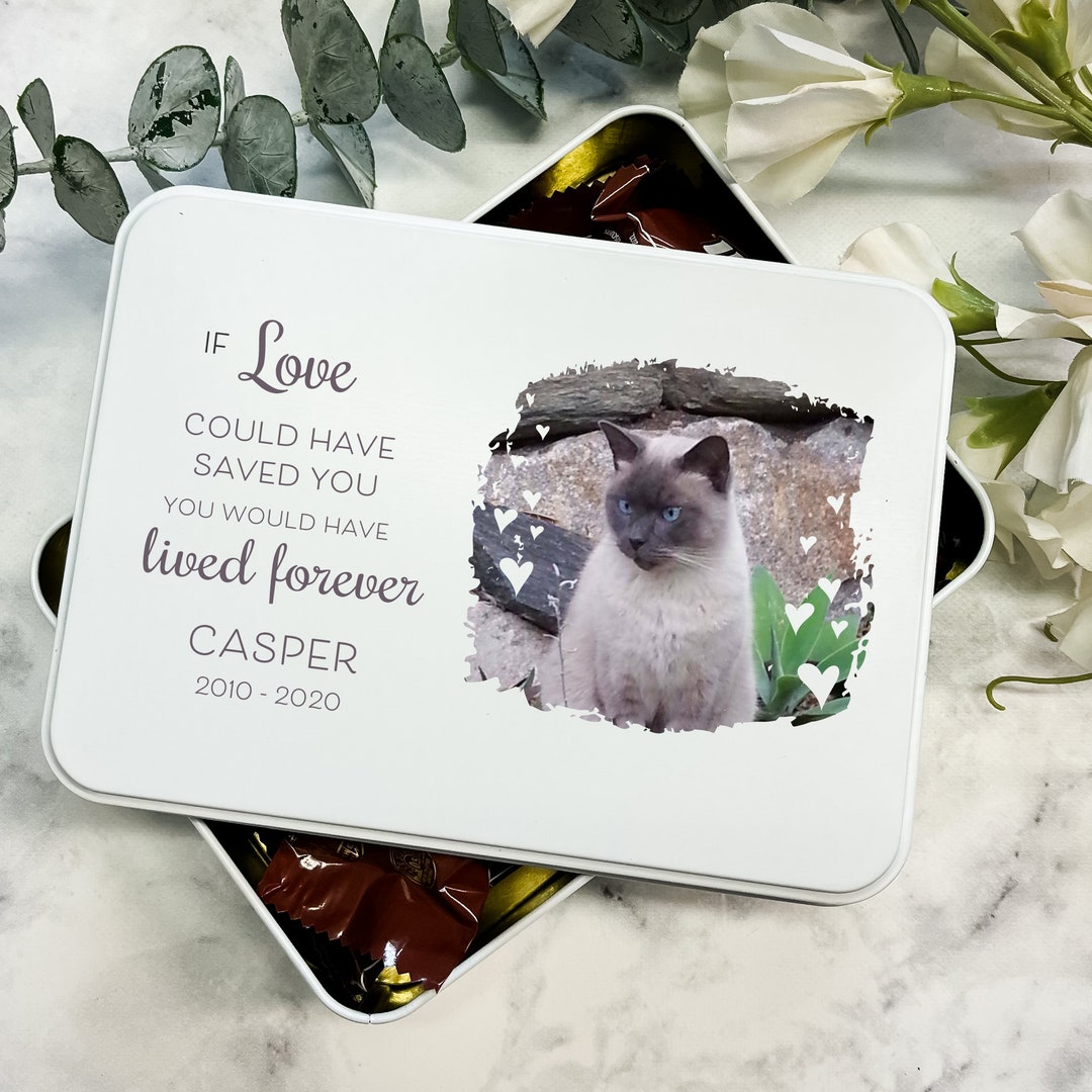 Pet Memorial Keepsake Box Custom Storage Box for A Loved One - Etsy ...