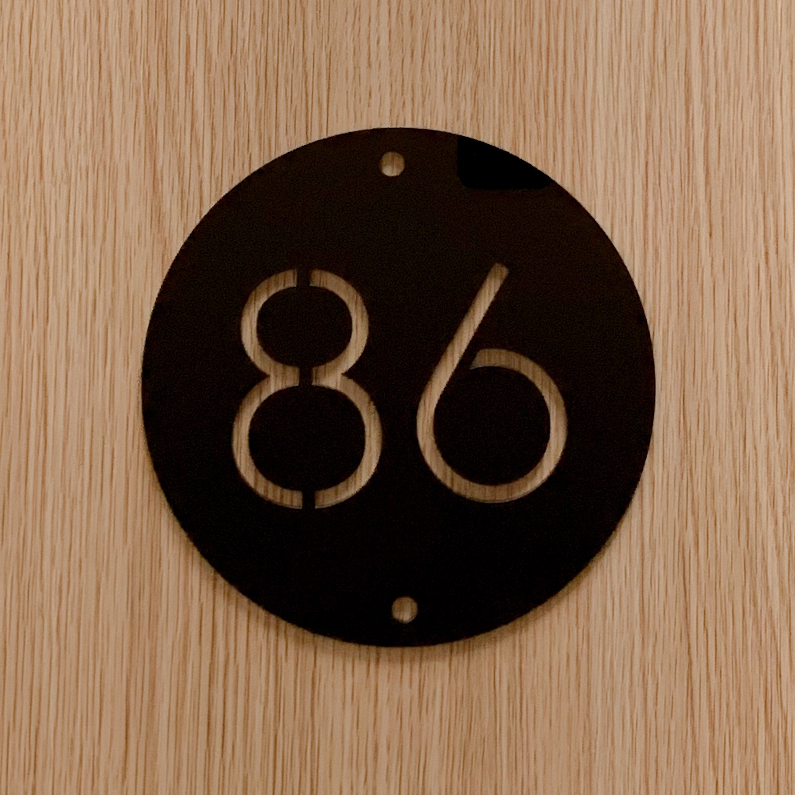 Round House Number Sign Street Address Sign Letterbox Sign - Etsy