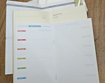 Midori Weekly Planner - Etsy