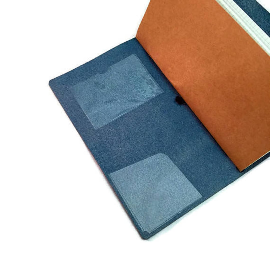 Clear Adhesive Pocket Card / Note Holder for Midori Travelers - Etsy