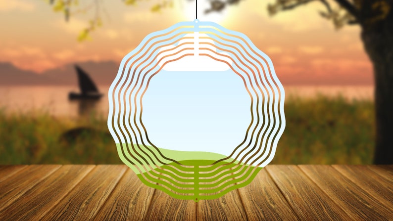 Wind Spinner Canva Mockup Templates SET OF 24 - Etsy
