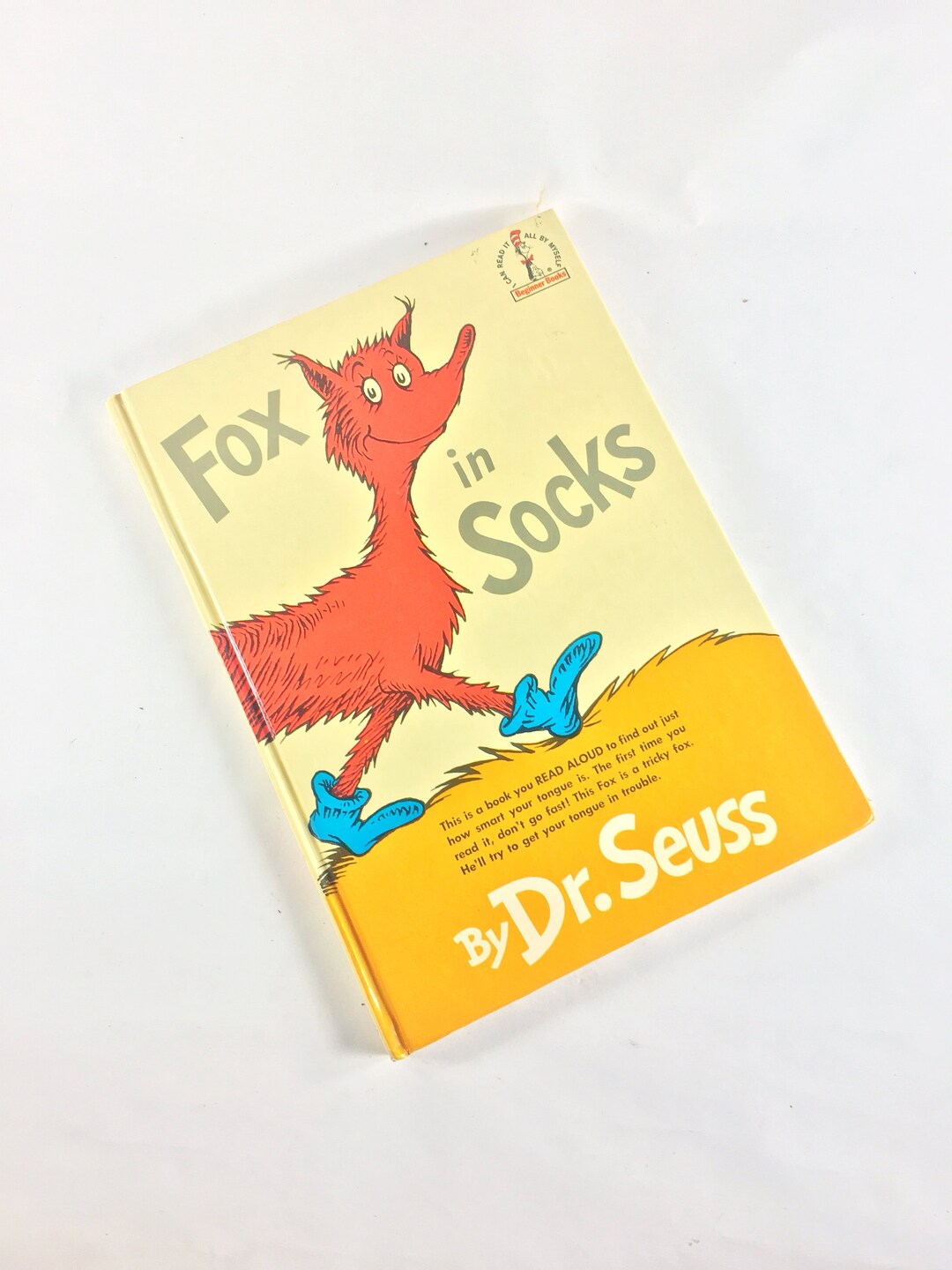 Fox in Socks by Dr Seuss EARLY PRINTING Vintage Beginner Reader Book ...