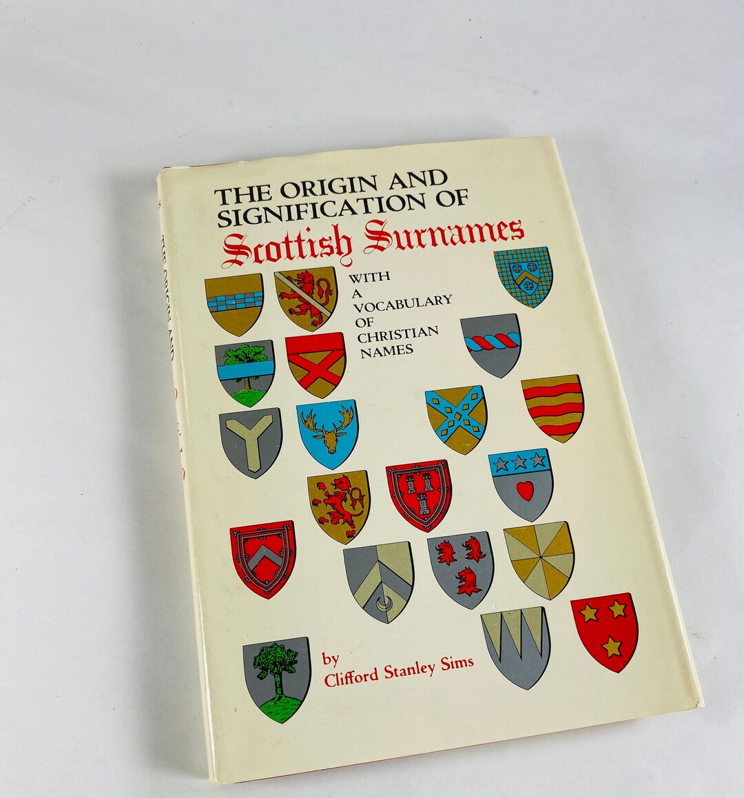 Scottish Surnames Origin and Signification Vintage Book by Clifford ...