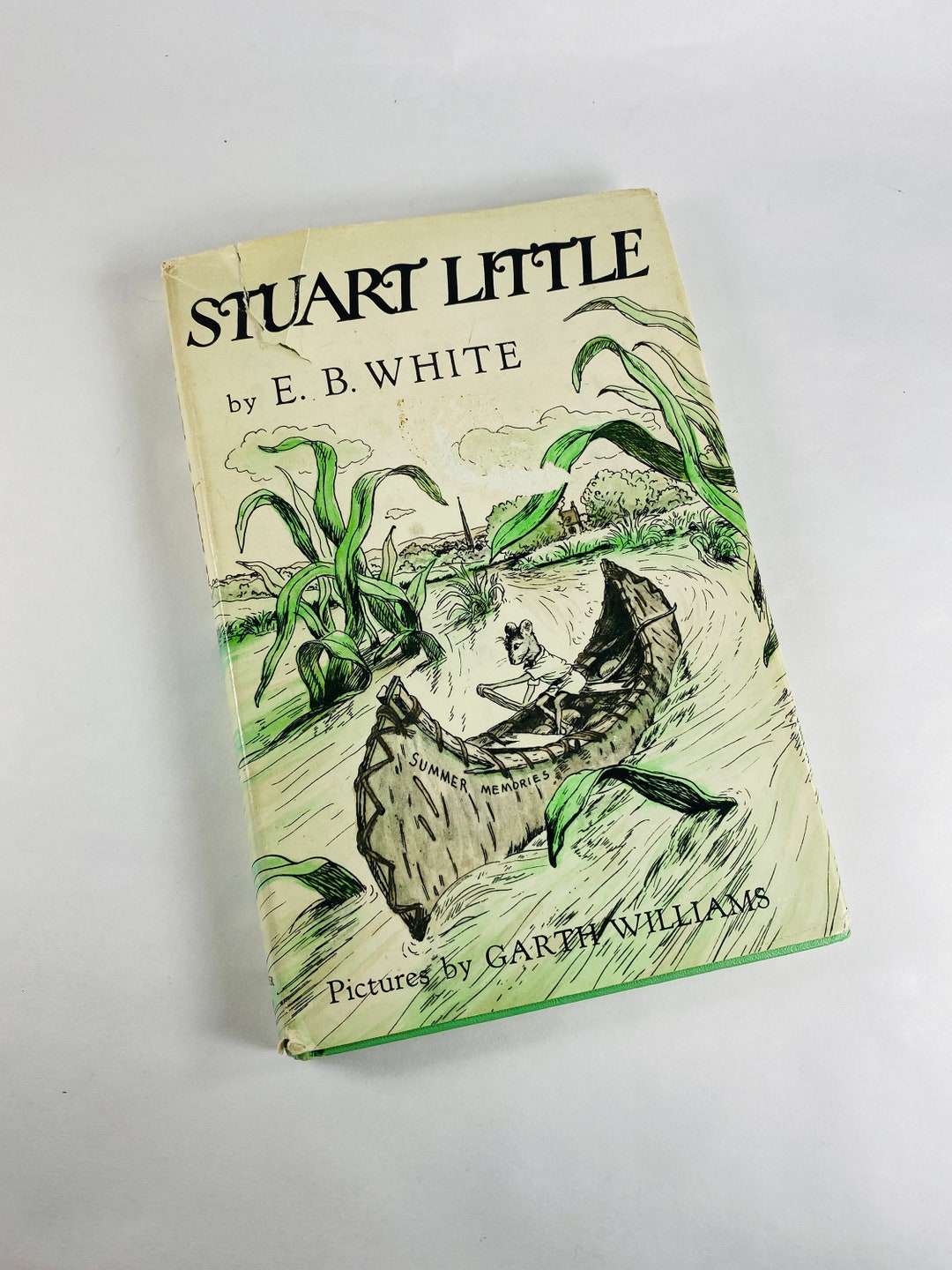Stuart Little Vintage Book by EB White EARLY PRINTING Illustrator Garth ...