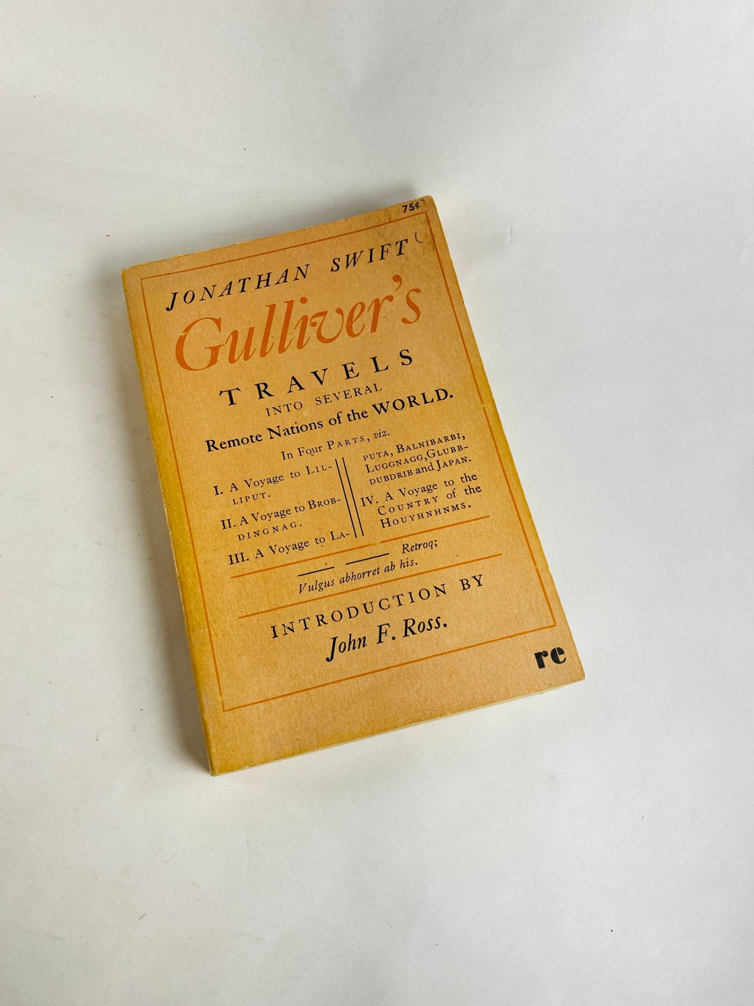 1964 Rinehart vintage livre de poche Gullivers Travels par Jonathan ...