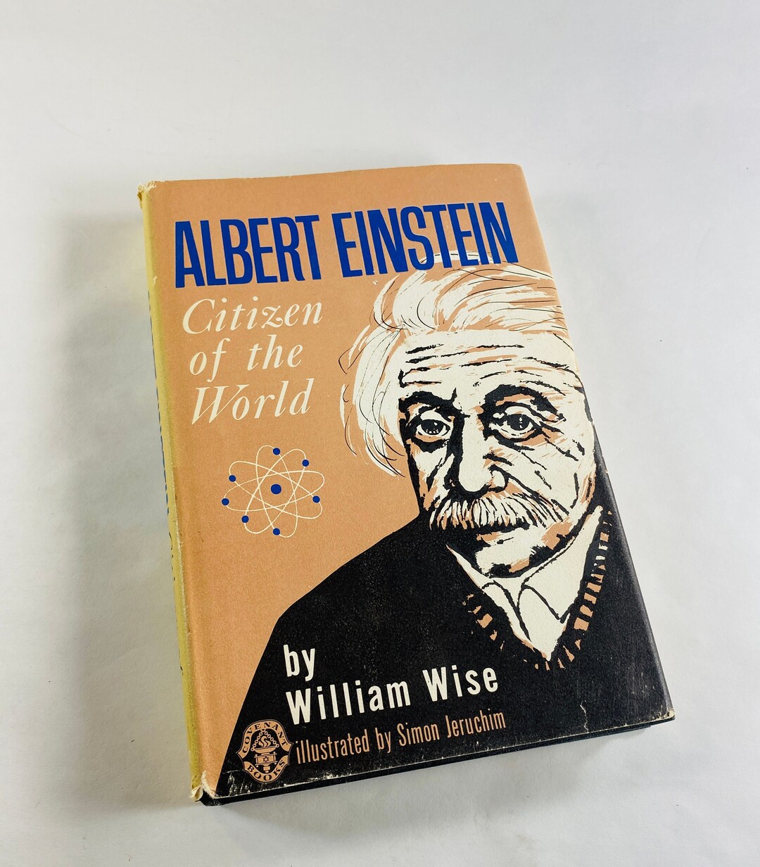 Albert Einstein Vintage Book Circa 1960 Collectible Children's ...