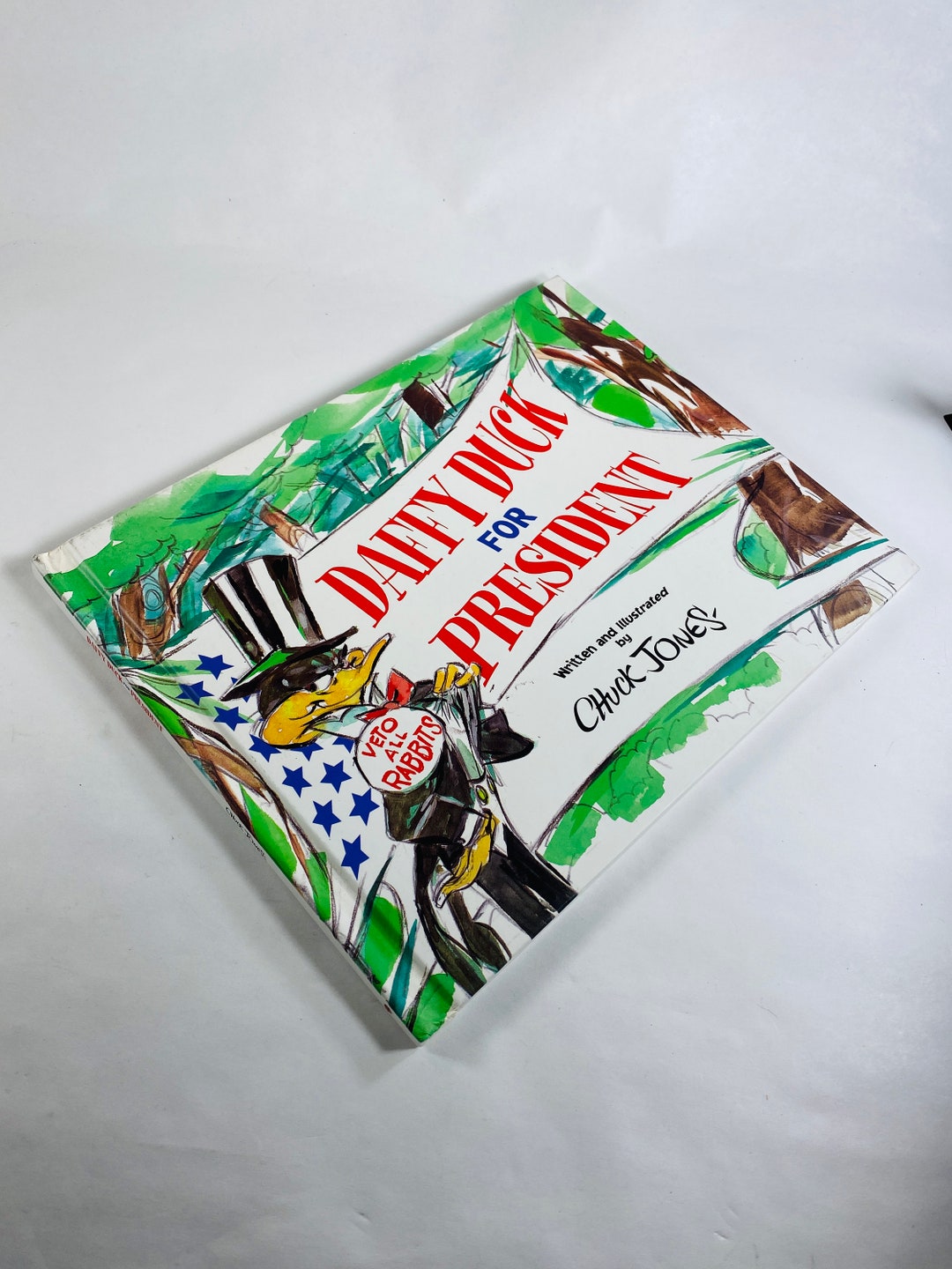 Daffy Duck for President Vintage Children's Book by Chuck Jones Circa ...