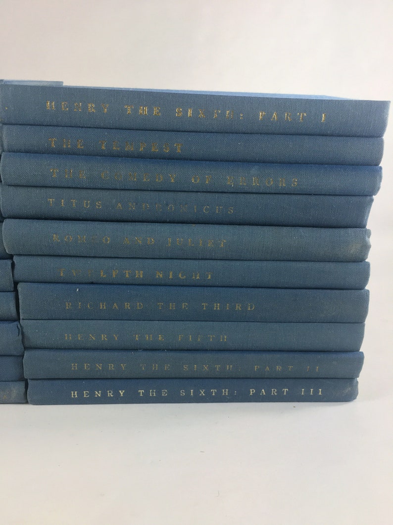 1961 Yale Shakespeare Blue Book Vintage Books PICK ONE! Plays, Poetry ...