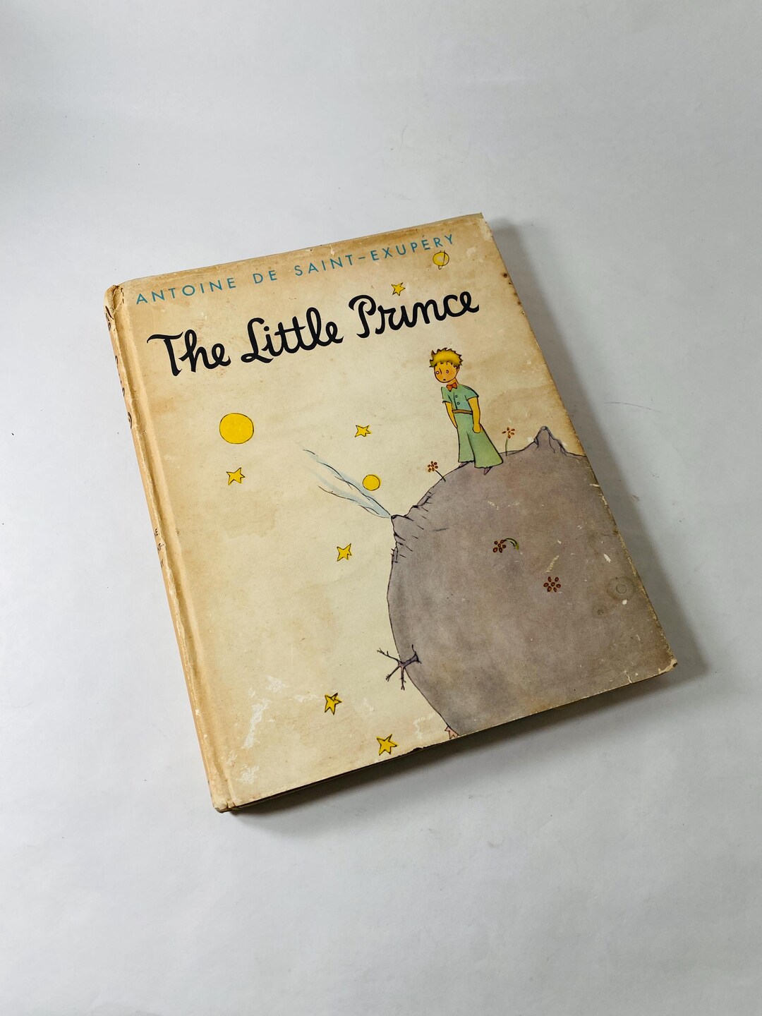 The Little Prince EARLY PRINTING Vintage Book Circa 1943 by Antoine De ...